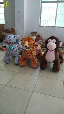 中国 Hansel  amusement park battery operated toys zippy pets for sale kids ride on rocking horse toy 販売のため