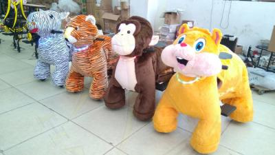 中国 Hansel walking dog battery operated ride horse animal electric monkey ride in mall 販売のため