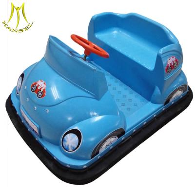 China Hansel  kids plastic indoor / outdoor playground used bumper cars for sale portable bumper cars for sale