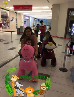 中国 Hansel  kiddy rides walking animal playground dinosaur riding toys for child 販売のため