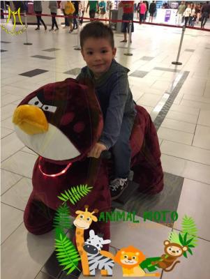 中国 Hansel birthday parties coin operated electronic riding animal toys in Guangzhou 販売のため
