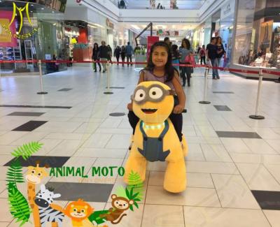 中国 Hansel  stuffed animal elephantl ridingon furry animals electric cars in shopping mall amusement park 販売のため