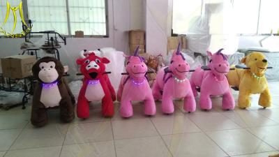 中国 Hansel  happy dinosaur animal kids ride on animals coin operated for Christmas 販売のため