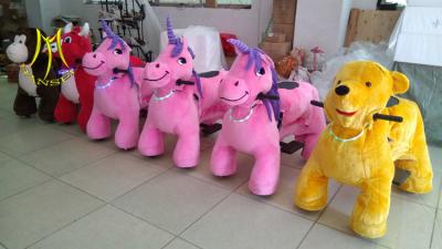 中国 Hansel  coin operated electronic ride on animal toy for sale kids animal bikes for shopping mall 販売のため