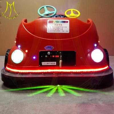中国 Hansel amusement coin operated plastic bumper car for game center 販売のため