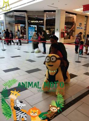 中国 Hansel  hot-selling kids plush riding animals plush riding motorized animals 販売のため