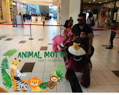 中国 Hansel  wholesale coin operated plush electric ride electric mountable plush motorized animal for shopping mall 販売のため