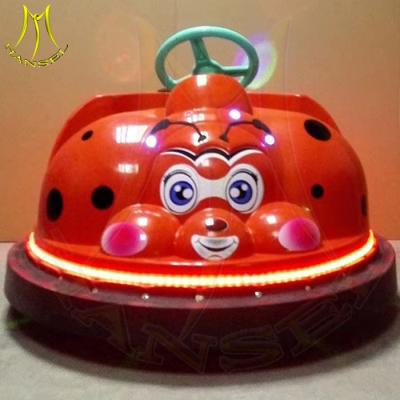 中国 Hansel hot selling amusement coin operated plastic bumper car go kart 販売のため