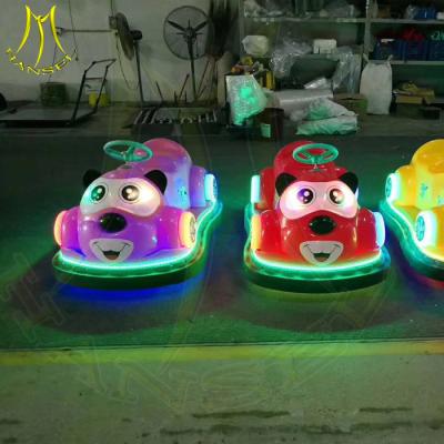 中国 Hansel hot selling stuffed kids rides cars coin operated plastic bumper cars 販売のため
