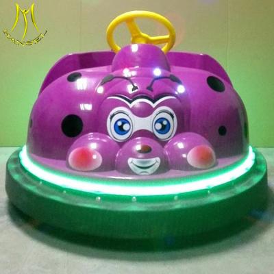 中国 Hansel coin operated type minni bumper car amusement park toys with led light 販売のため
