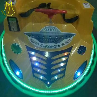 中国 Hansel game center coin operated kids electric plastic bumper car 販売のため