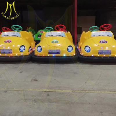 中国 Hansel amusement park indoor playground kid fun plastic bumper car 販売のため