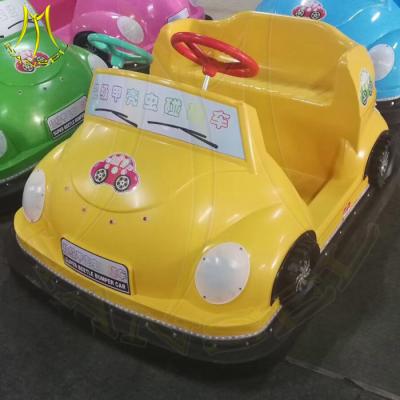中国 Hansel hot selling plastic children battery operated bumper cars for park 販売のため