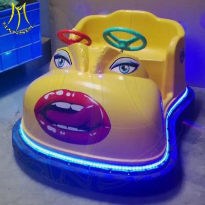 中国 Hansel amusement children's toys kids ride on plastic electric bumper cars 販売のため