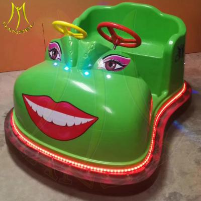 中国 Hansel hot selling amusement park kids fun plastic bumper car rides for sale 販売のため