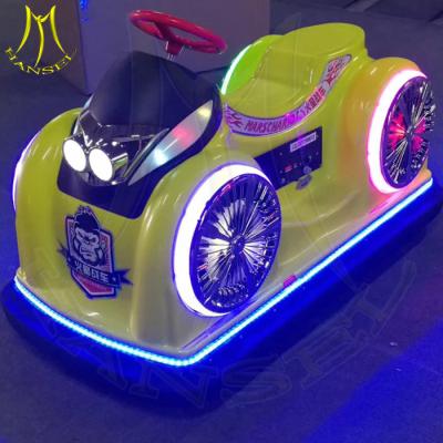 中国 Hansel playground fun battery kids coin operated electric bumper car 販売のため