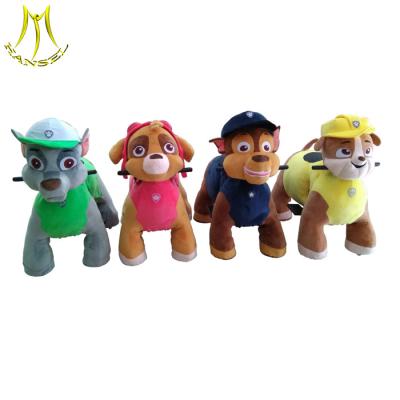 中国 Hansel 2018 popular plush animal walking rides for mall hot  children paw patrol scooter ride 販売のため