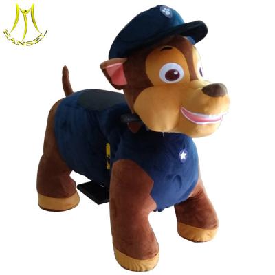 中国 Hansel coin operated mall ride on stuffed battery operated animals 販売のため