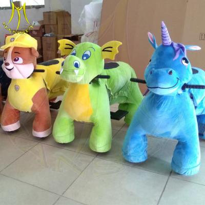中国 Hansel amusement park games children electric mountable animal rides 販売のため