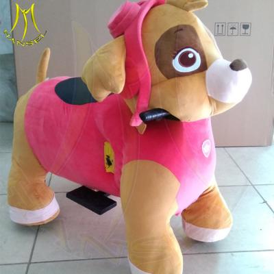 中国 Hansel amusement park electric unicorn motorized plush animal for sale 販売のため