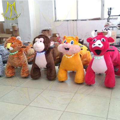 中国 Hansel amusement games children plush battery operated anima rides 販売のため