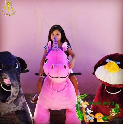 中国 Hansel horse walking ride on pony animal toy plush kiddie rides 2018 販売のため