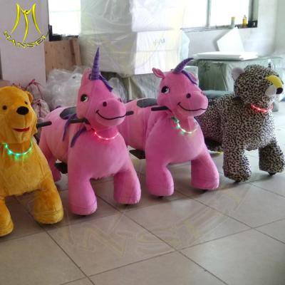中国 Hansel amusement park playground  games plush animals electric rides 販売のため
