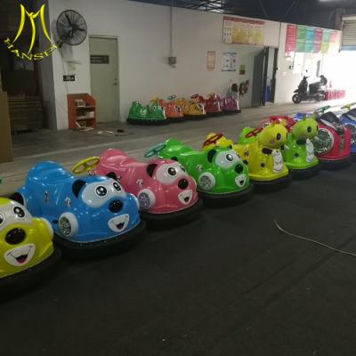 中国 Hansel  battery operated plastic bumper car 2 seats cars for sale in guangzhou 販売のため