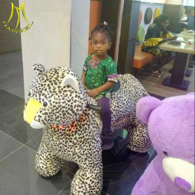 中国 Hansel amusement park indoor battery animal kids electric rides on animal 販売のため