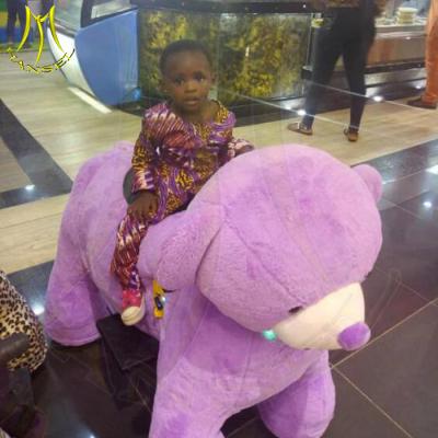 中国 Hansel entertainment game machine plush animal electric kids ride on animals 販売のため