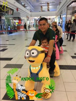 中国 Hansel   entertainment outdoor walking plush animal electric scooter for kids 販売のため