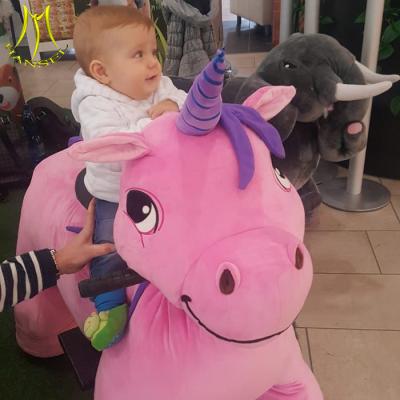 中国 Hansel amusement electric plush kiddy rides walking animal rides 販売のため