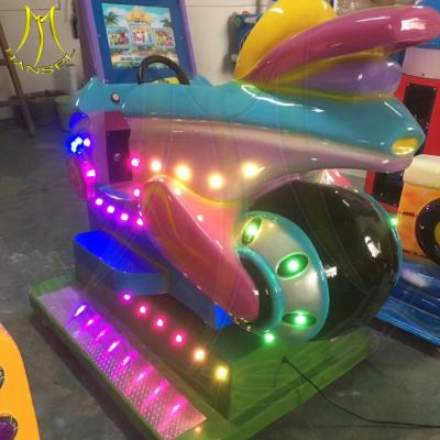 中国 Hansel coin operated children ride on fiberglass electric kiddie ride 販売のため
