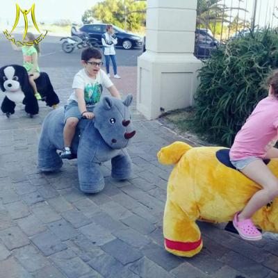 中国 Hansel lovely horse walking animals kids rides shopping mall games 販売のため