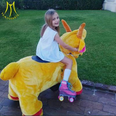 中国 Hansel commercial use stuffed animals for kids ride amusement park games for sale 販売のため