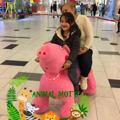 中国 Hansel entertainment coin operated electric scooter stuffed walking animal 販売のため
