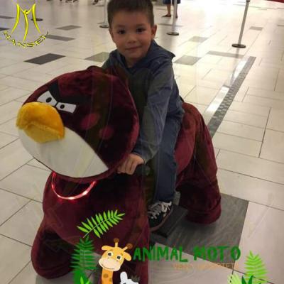 中国 Hansel amusement park electric stuffed walking battery operated animals 販売のため