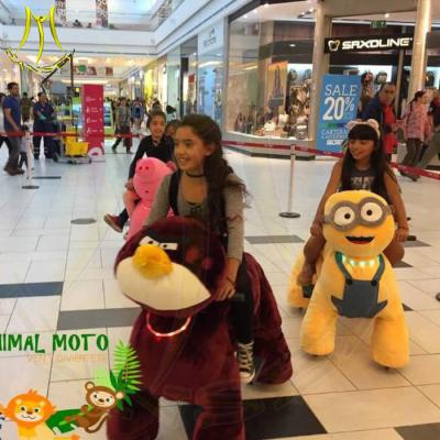 中国 Hansel amusement electric ride on stuffed animal toy car for kids 販売のため