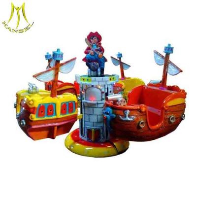中国 Hansel kids entertainment electronic game machine fiberglass carousel rides 販売のため