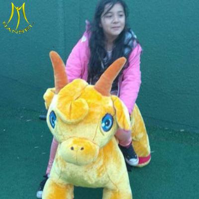 中国 Hansel ride on animal toy animal robot for sale electric ride on car indoor amusement rides 販売のため