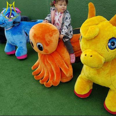中国 Hansel electronic game machine coin operated plush animal electric scooter 販売のため