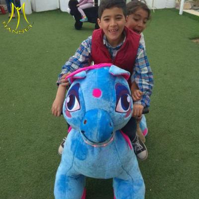 中国 Hansel  amusement park games plush motorized riding stuffed animal 販売のため