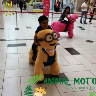 中国 Hansel amusement park electric walking stuffed animals electric rides 販売のため