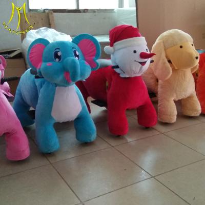 中国 Hansel amusement games coin operated children ride on stuffed animals 販売のため