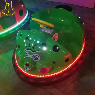 中国 Hansel 2018 fast profit plastic bumper cars with lights amusement ride from factory 販売のため