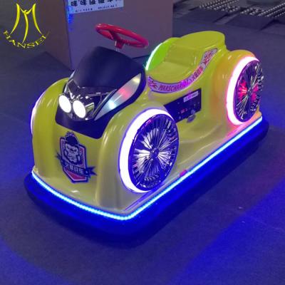 中国 Hansel high quality  outdoor entertainment park kid mini plastic bumper car 販売のため