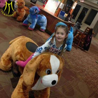 Hansel amusement park battery operated kids motorized plush animal