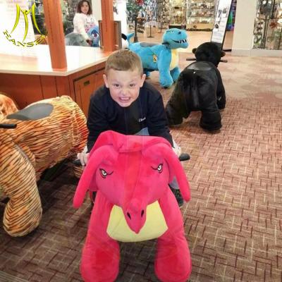 中国 Hansel shopping mall battery operated toy stuffed animal rides for kids 販売のため