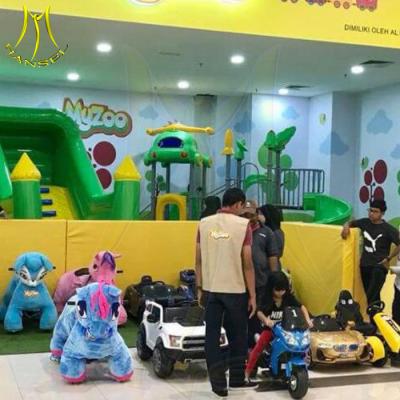 中国 Hansel amusement game machine stuffed electric battery operated ride animals 販売のため