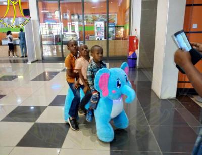 中国 Hansel 2019 coin operated mountable animal electric ride in mall for children 販売のため
